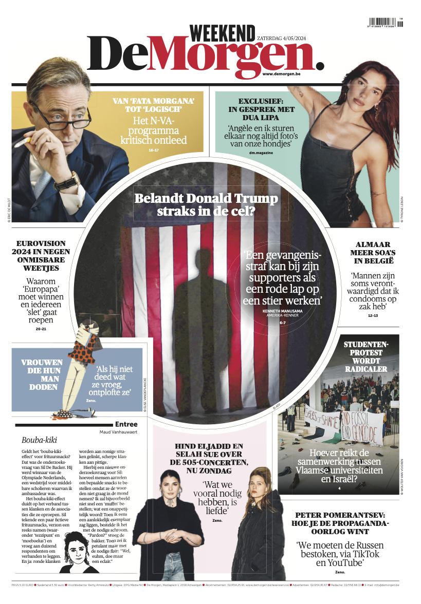 Media: Interview in De Morgen – Kenneth M. Manusama